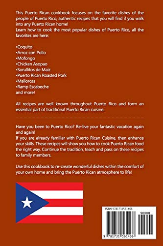 Snapklik.com : Most Popular Puerto Rican Recipes Quick & Easy: A ...