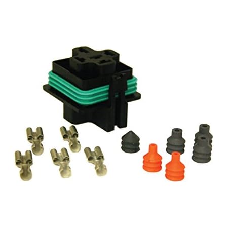 Amazon.com: HELLA H84708001 280 Weatherproof Relay Connector with 12 ...