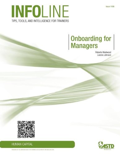 Onboarding for Managers: 28 (Infoline, 1109) : Westwood, Roberta ...