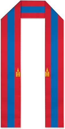 Amazon.com: Graduation Stole Graduation Sash Scarf Shawl, Mongolia ...