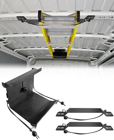 Amazon.com: Universal Van Interior Ladder Storage Holder, Adjustable ...