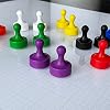 Amazon.com: GLASSBOARD STUDIO Powerful Neodymium Magnets, Pawn-Shaped ...