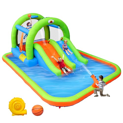 Top 10 Backyard Inflatable Water Slide of 2022 - Katynel