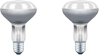 Reflector Spot R80 240V 60W E27 Edison Screw Light Bulbs, Pack of 2 ...