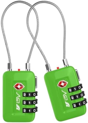 Amazon.com: TSA Accpeted Luggage Travel Lock, Set-Your-Own Combination ...