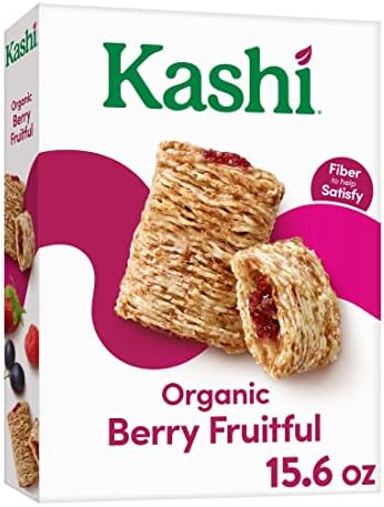 Amazon.com: Kashi Breakfast Cereal, Vegan Protein, Organic Fiber Cereal ...