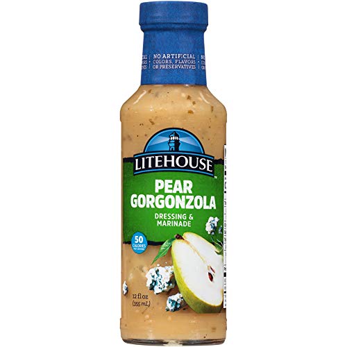 Amazon.com : Litehouse Pear Gorgonzola Dressing, 12 Fluid Ounce ...