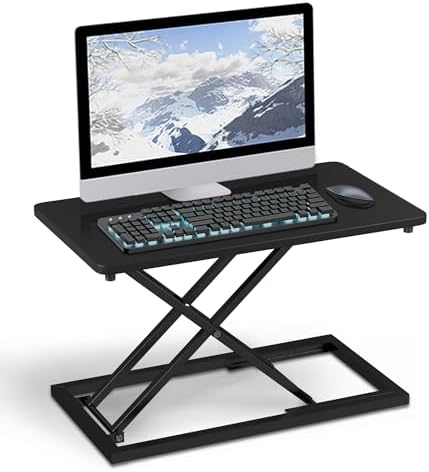 jxgzyy Standing Desk Converter Sit Stand desk Converter Workstation ...