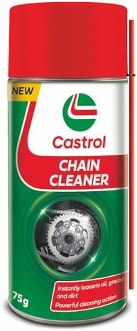 Castrol Chain Cleaner for Bikes (105ML) | Instantly Breaks Down Oil ...