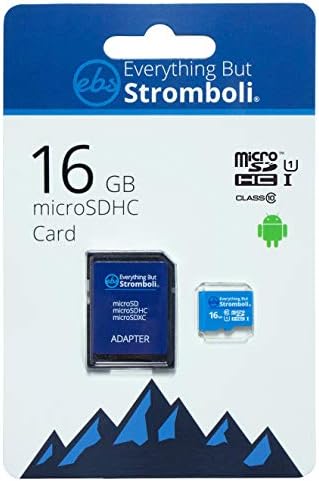 Amazon.com: Everything But Stromboli 16GB MicroSD Memory Card for Kids Camera Class 10 U1 UHS-1 ...