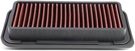 Amazon.com: DNA Motoring AFPN-009-RD Clean Air Washable Drop In Panel ...