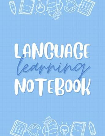 Amazon.com: Language Learning Notebook: Designated Sections for Notes ...