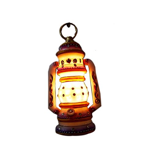 Buy Laal Ten in Marble with Light Carving and Coloured-8 inch for Home ...