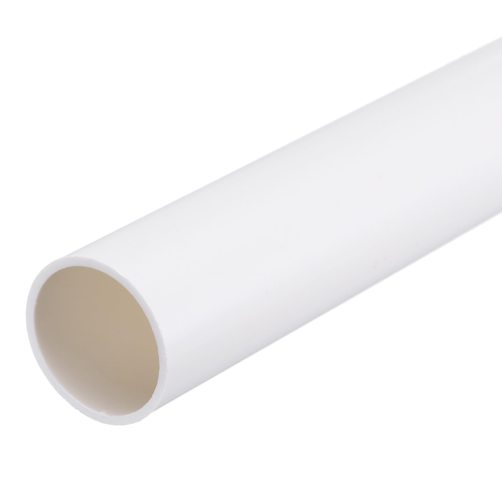 MECCANIXITY 1 Inch PVC Rigid Tube Round Pipe 22.2mm ID 25mm OD 8 ...
