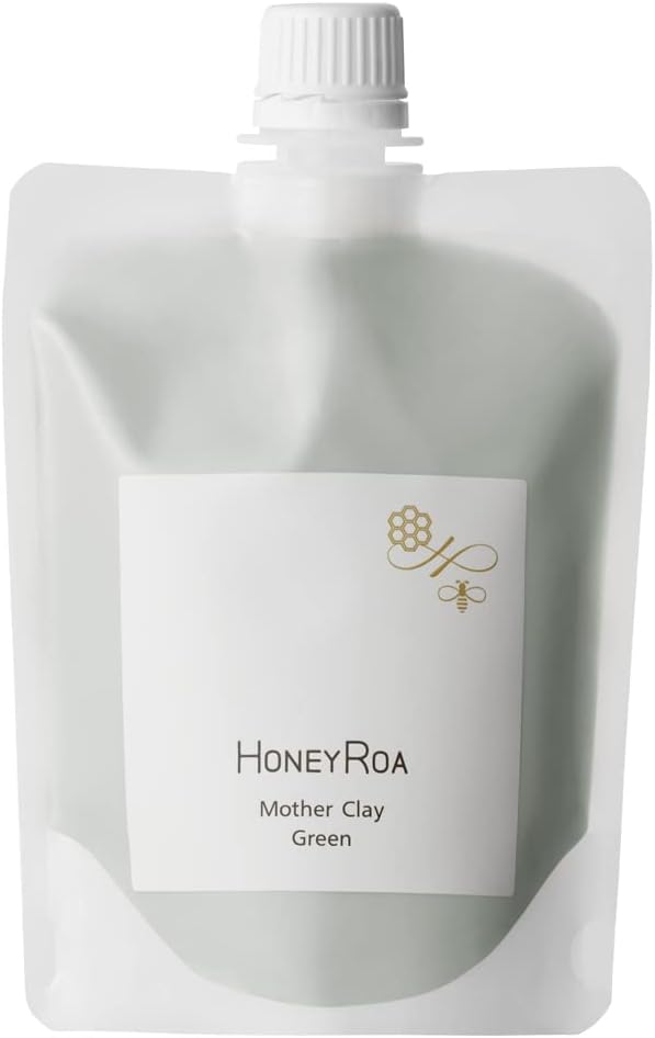 Amazon.co.jp: 【旧製品】HONEY ROA(ハニーロア) マザークレイ (グリーン) 240g キメを整える なめらかな肌に クレイパック 洗い流すパック : ビューティー