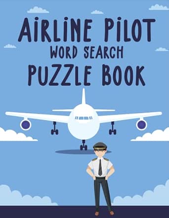 Airline pilot word search puzzle book: Books, Sarker: 9798387232343 ...