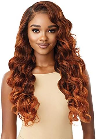 Amazon.com : Outre Melted Hairline HD Lace Front Wig Chandell (DRFF4 ...