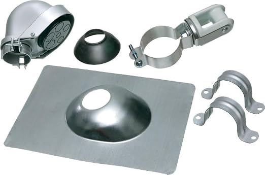 Amazon.com: Arlington MK200WH Service Entrance Mast Kit 2 Inch : Tools ...