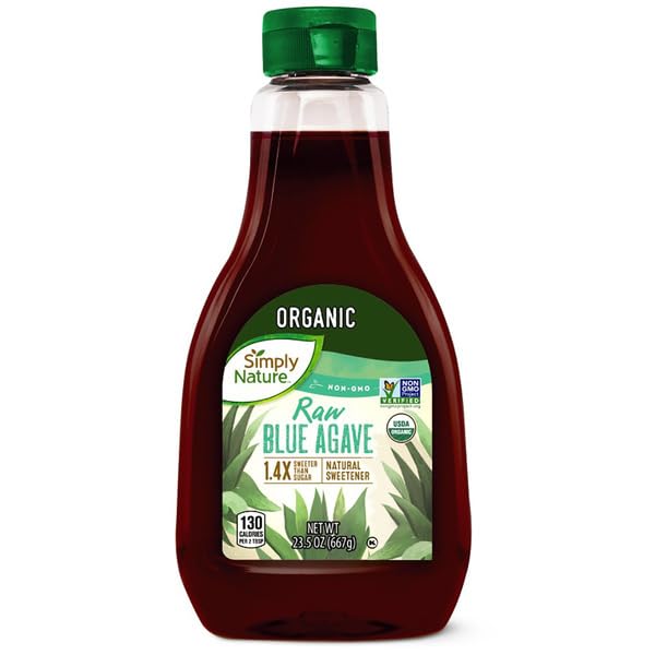 Amazon.com : Simply Nature Organic Raw Agave Nectar - 23.5 oz : Grocery ...