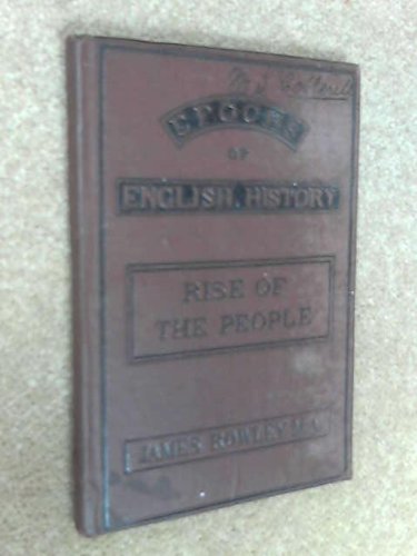 Rise of the people and growth of Parliament: From the great charter to ...