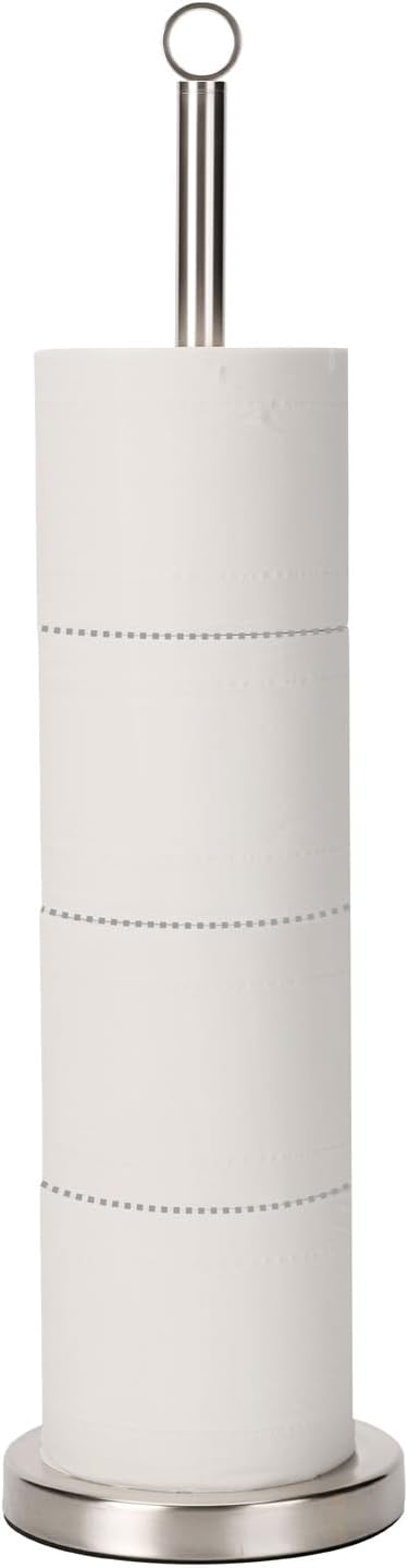 Amazon.com: Kingmate Toilet Paper Holder Stand with 4 Rolls Reserve ...