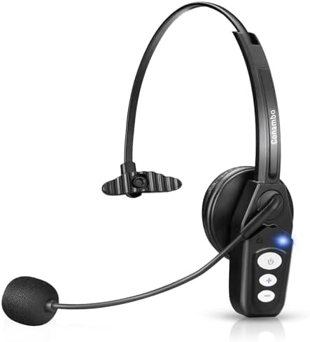 Amazon.com: Conambo Trucker Bluetooth Headset with Microphone, Wireless ...