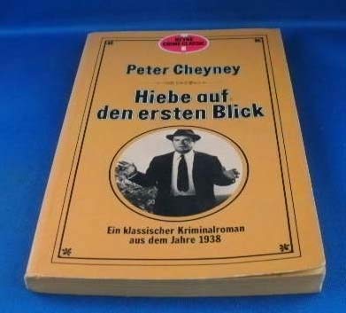 Amazon.com: Hiebe auf den ersten Blick.: 9783453105140: Peter Cheyney ...
