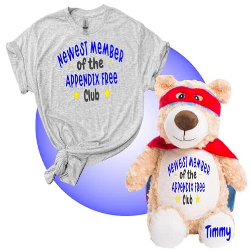 Amazon.com: Appendectomy Recovery Gifts - Personalized Appendix Surgery ...