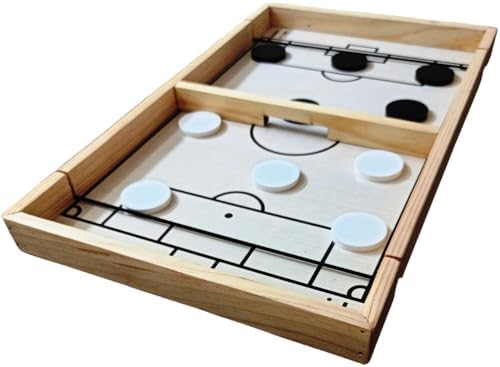 Toyshine Junior Fast Sling Puck Game Board String Hockey Toy, Party ...