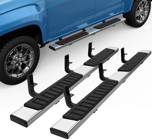 Amazon.com: KUIPERAUTO 6 inches Side Steps Running Boards Compatible ...