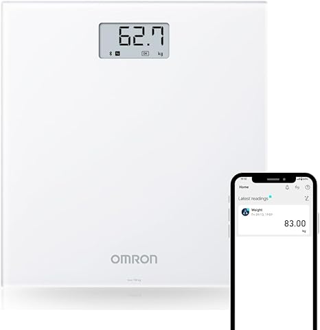 Omron HN300T2 Bluetooth Digital Weight Scale – Precision Body Weight ...