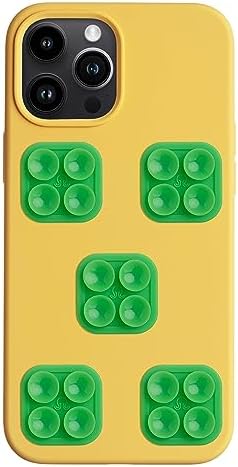 Amazon.com: Hlija 3 Pack Suction Cup Phone Case Mount,Silicone Octo Cup ...