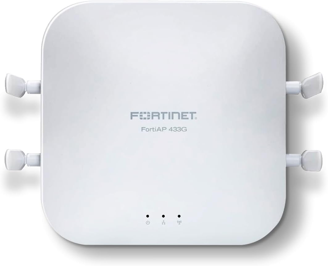 Amazon.com: Fortinet FortiAP 433G |4x4 Wi-Fi 6E Indoor Wireless Access ...