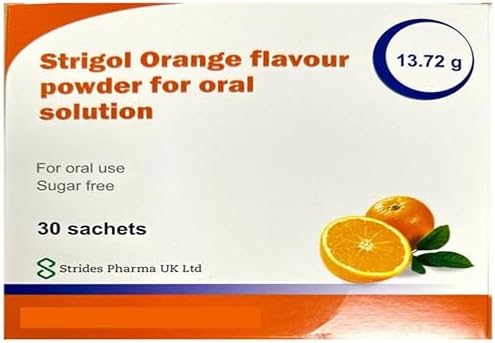 Strigol(Macrogol) Orange Oral Powder Solution Sachets 30s : Amazon.co ...