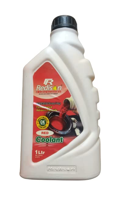 Redison Lubricants Smartcool Coolant Antifreeze Red Concentrate 1:3 for ...