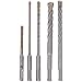 DEWALT SDS Plus Bits Set, Rock Carbide Tip, 5-Piece (DW5470) : Amazon ...