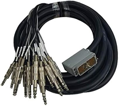 Amazon.com: Cable Up CU/ADEL10 10' EDAC 56 Pin to 1/4" TRS Male Audio ...