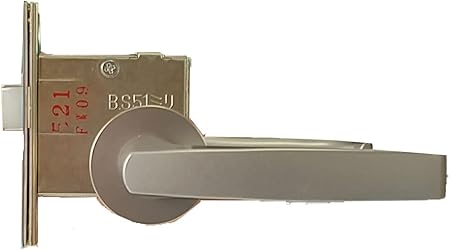 Amazon | 美和ロック MIWA レバーハンドル LO20 空錠 アルミシルバー（SV） 扉厚33－41mm (バックセット51mm) | ドアノブ・ツマミ