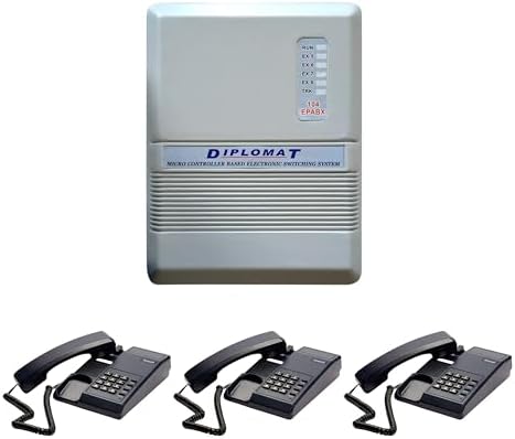 Panasonic Easy Wireless Intercom 4 Line with Speaker Phone & Caller ID ...