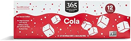 Amazon.com : 365 by Whole Foods Market Cola, 12 Fl Oz, 12 Pack ...