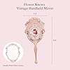 Amazon.com: Flower Knows Strawberry Rococo Hand Mirror,Vintage Portable ...