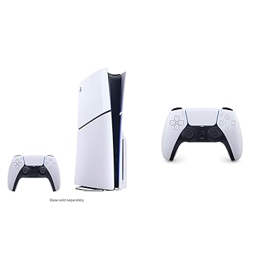 Amazon.com: PlayStation®5 console (slim) + PlayStation DualSense ...