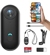 Amazon.com : H7 64GB 1080P Thumb Action Camera, Mini Body Cameras ...