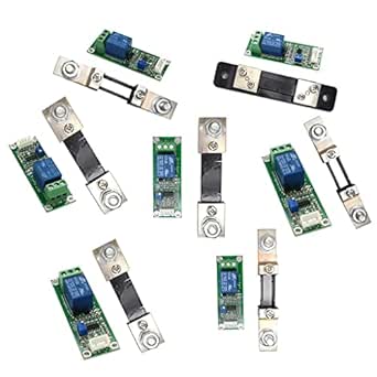 CALANDIS® Dc Current Shunt Current Detection Sensor Module Relay Output 50A 24V : Amazon.in ...