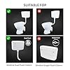 Parryware Dual Flush Outlet Assembly with Knob Advanced Flush Mechanism ...