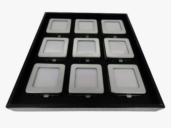 LUCKY STORE Loose Diamond Tray or Gemstone Display Box Case Holder/Show ...