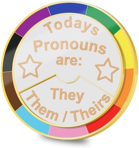 LGBTQ Pride Rainbow Rotation NB Pride Gender Identity Spinning Color ...