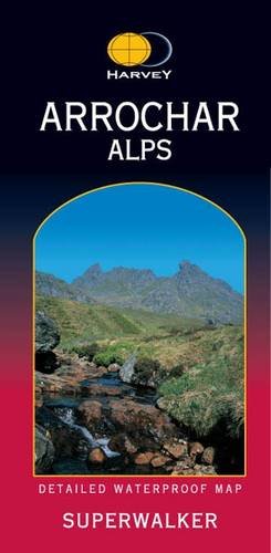 Arrochar Alps (Superwalker): Amazon.co.uk: Harvey Map Services Ltd ...