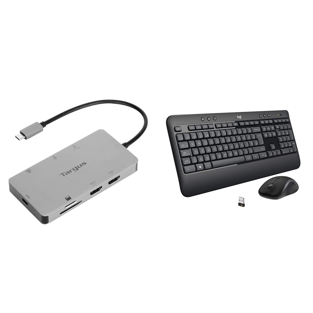 Buy Targus Docking Station USB-C Dual HDMI 4K Monitor Display Ports ...