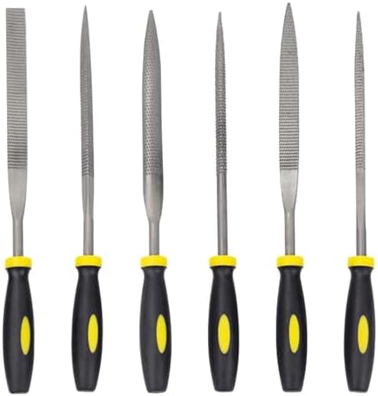 6 PCS Needle File Set, Small Needle File Set Metal Wood Rasps Files ...